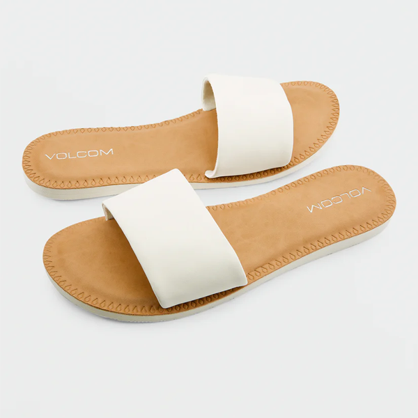 Volcom Simple Slide White | SURFSUP Eco Shop